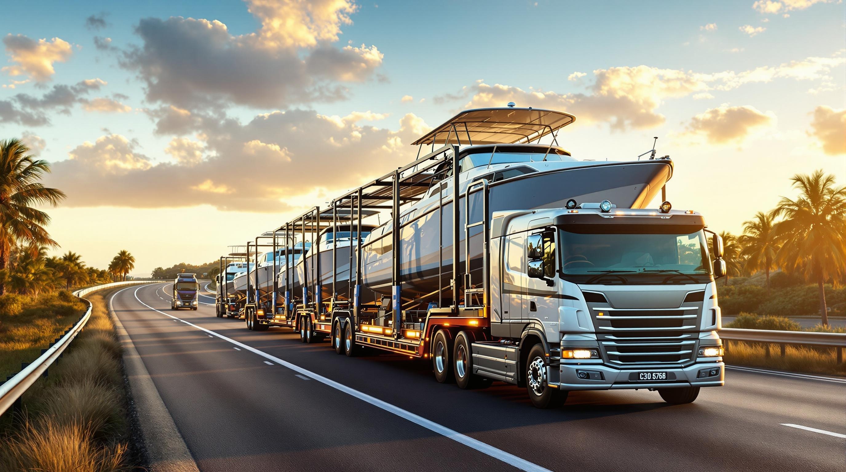 Backloading Boat Transport 🚢