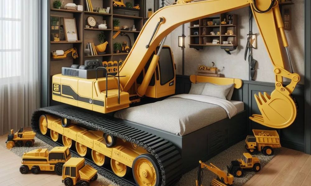 Heavy Machinery Beds for Kids
