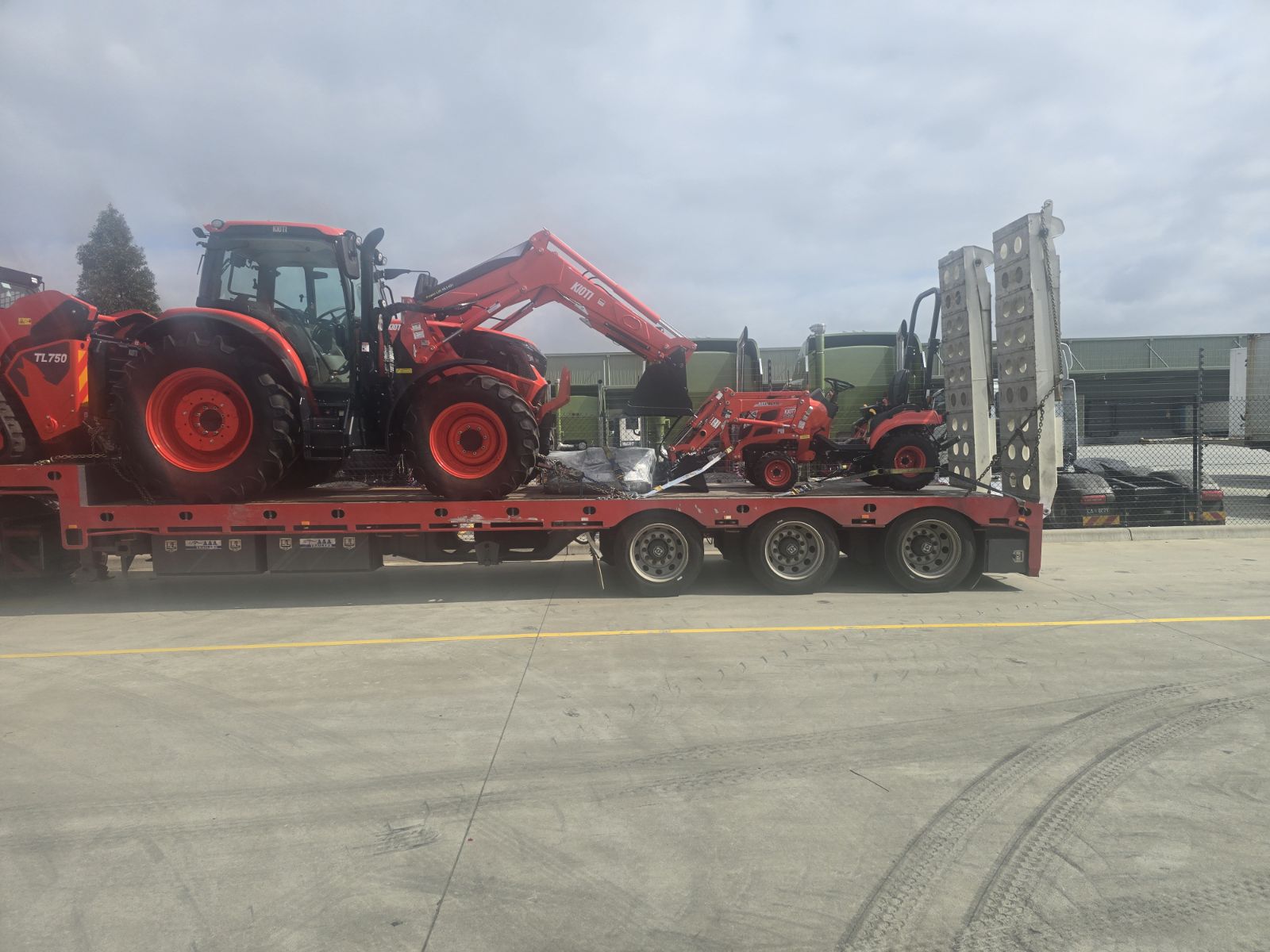 Costs to Transport Equipment from an Auction